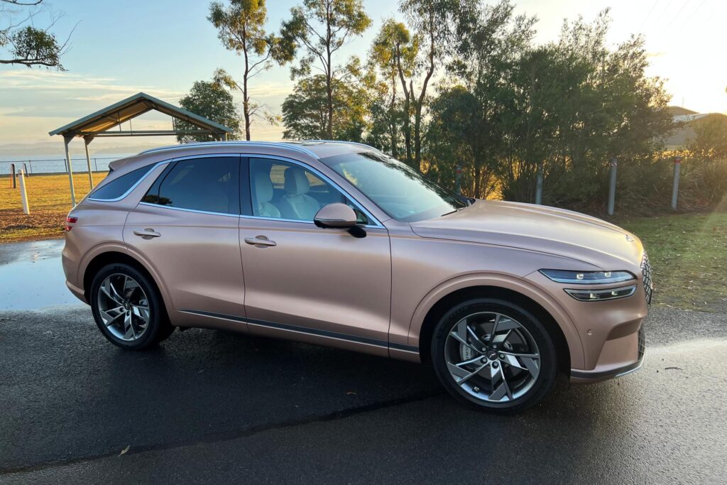 Genesis GV70 EV AWD SUV 2023 Review - Motoring Minute