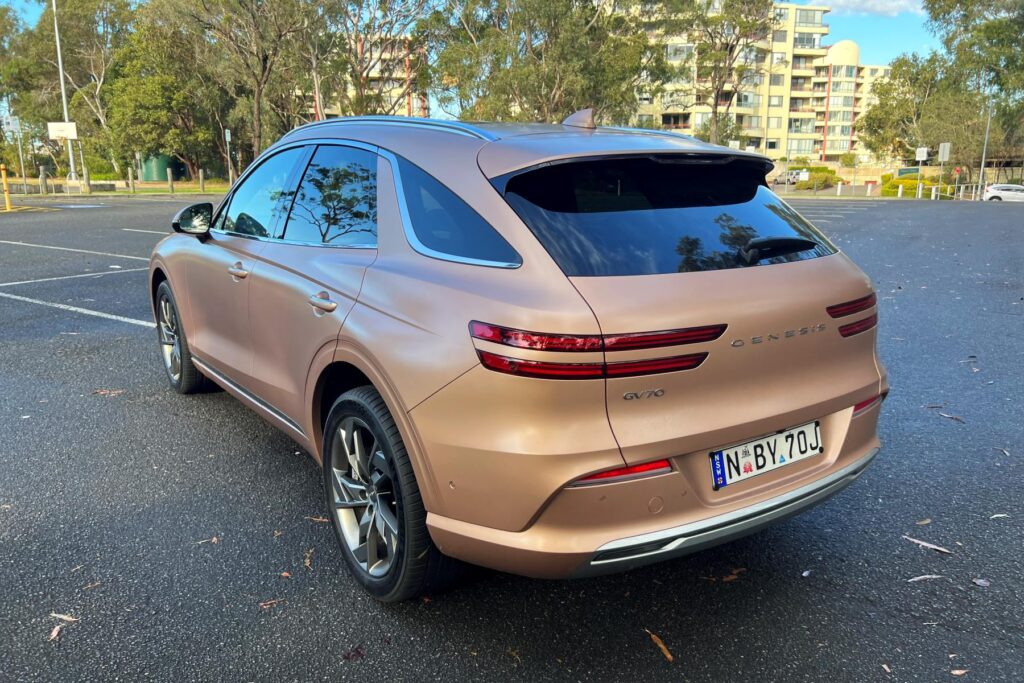 Genesis GV70 EV AWD SUV 2023 Review - Motoring Minute